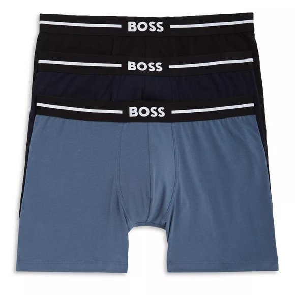 Hugo Boss | Underwear & Socks | Hugo Boss Boxer Briefs 3 Pack Cotton ...